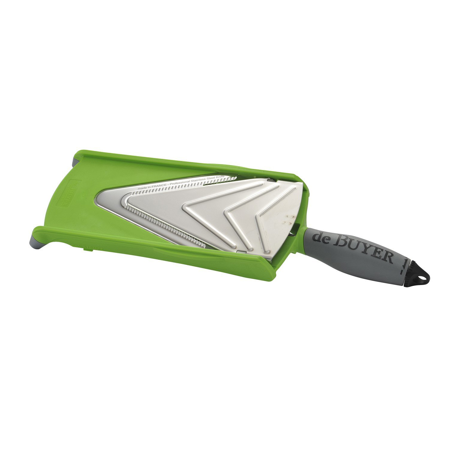 "KOBRA" V-blade mandolin, 36.5 x 12.2 x 8 cm - "de Buyer" brand ...