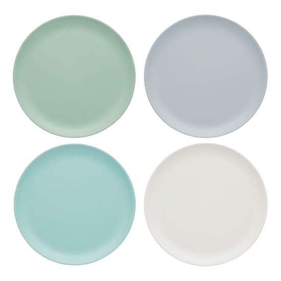 Set of 4 dinner plates made from melamine, 23 cm - by Kitchen Craft ...