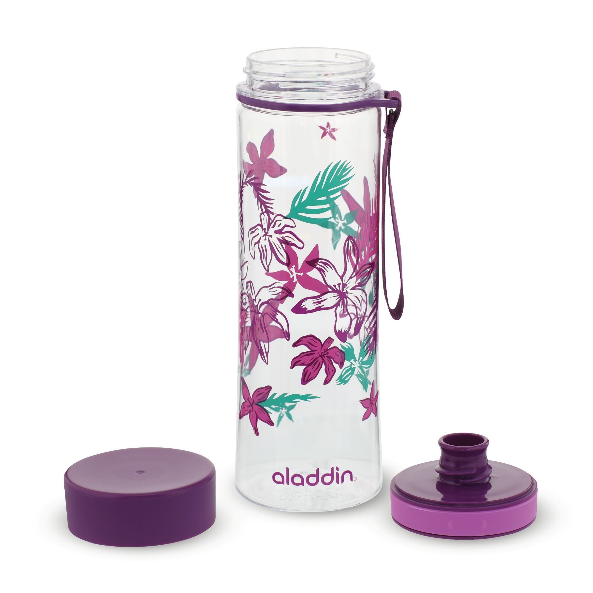 "Aveo" plastic bottle 350 ml, Violet - Aladdin | KitchenShop