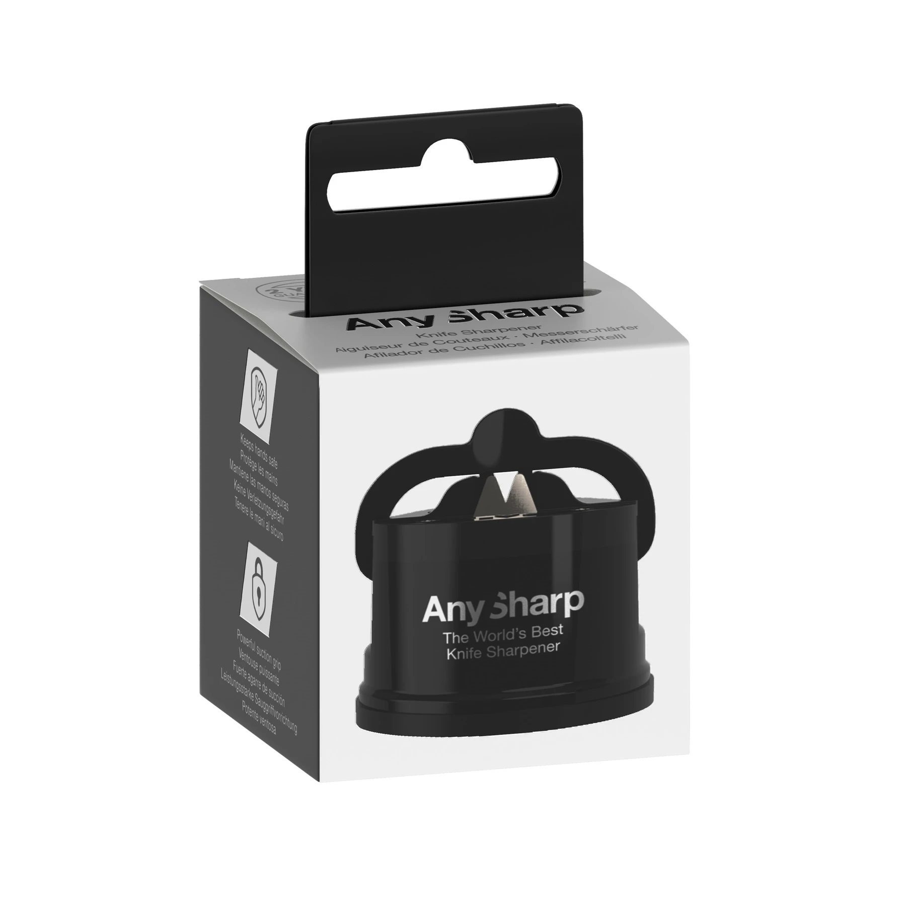 "Classic" knife sharpener, Black - AnySharp | KitchenShop
