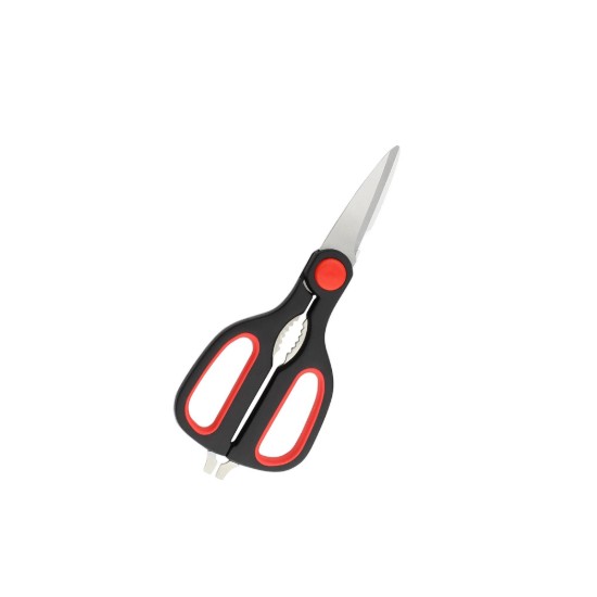 Kitchen scissors, 20 cm, stainless steel, Red - Grunwerg | KitchenShop