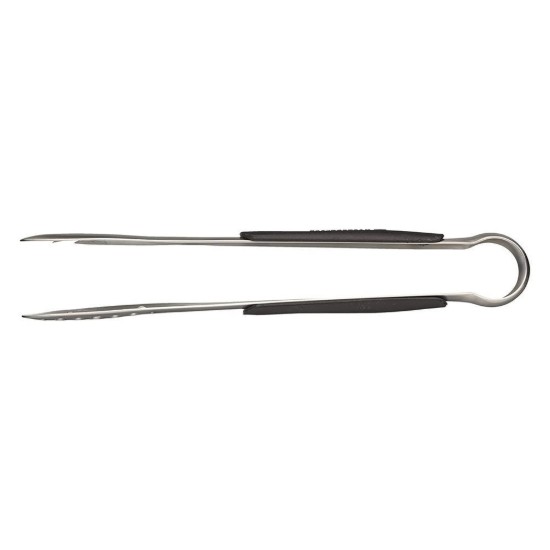 Pair of tongs for serving, 24 cm, stainless steel, MasterClass range ...