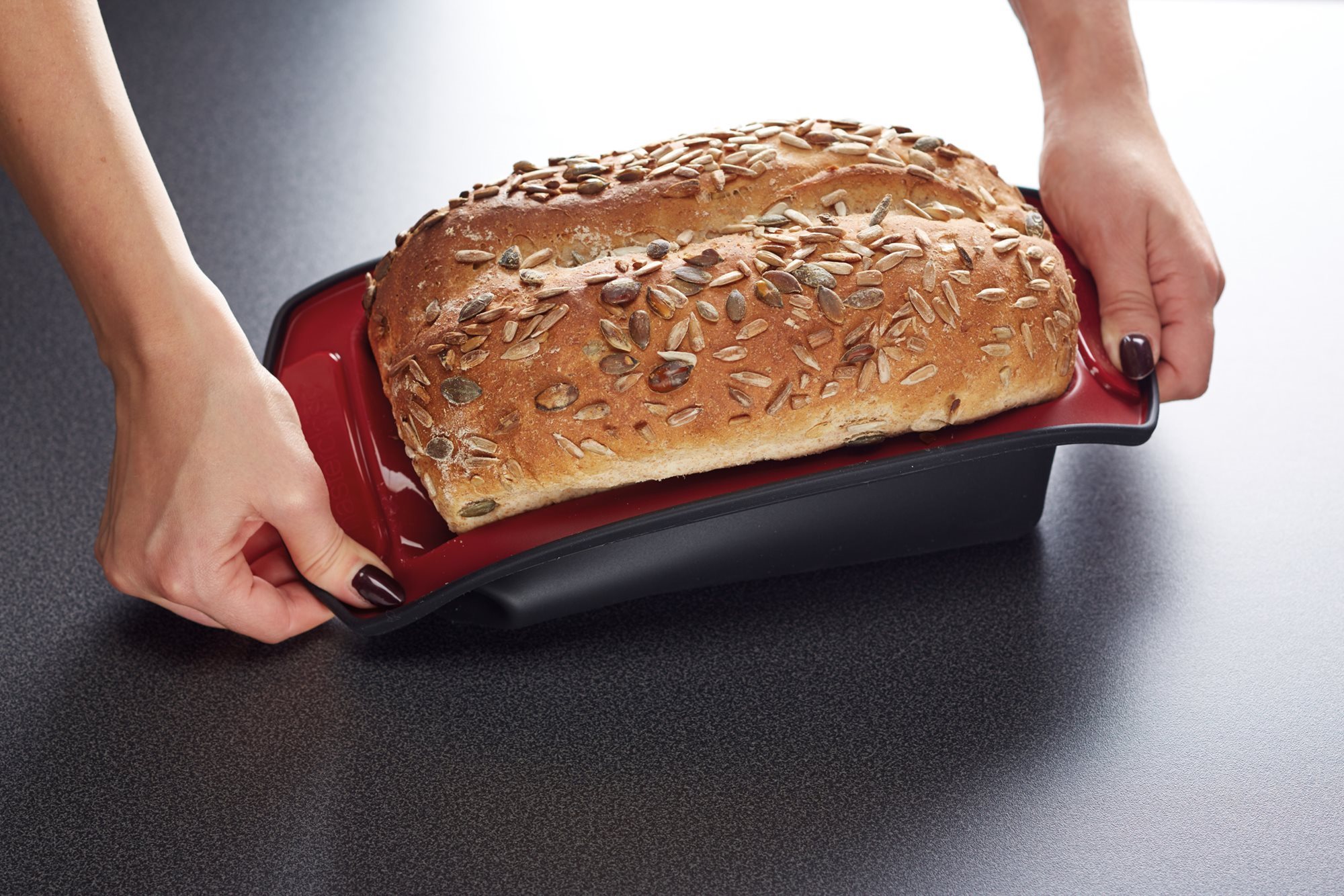 Bread tray, 22 x 10 cm, silicone - from Kitchen Craft | KitchenShop
